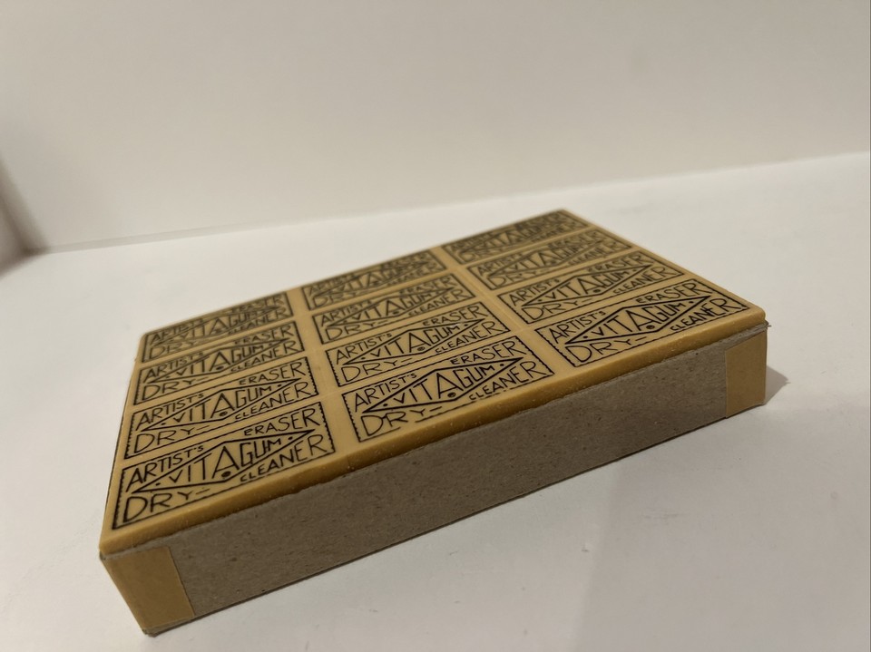 Vitagum Artist Dry Cleaner Vintage Eraser School Art Supply Gum Eraser ...