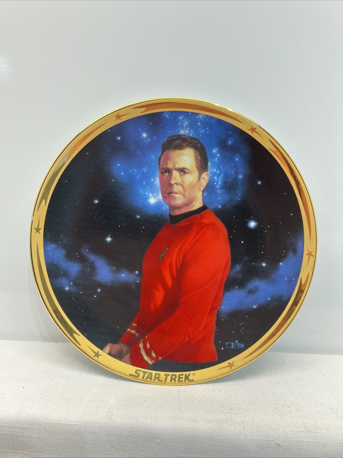 Vtg STAR TREK 25th Anniversary SCOTTY Hamilton Collection PLATE Limited ...