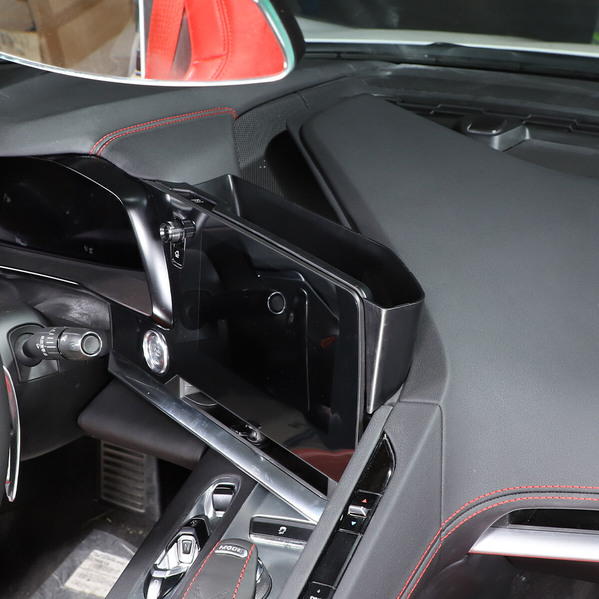 Car Front Dashboard Storage Box Tray Trim Container For Corvette C8 ...