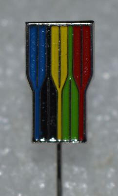 FISA International Rowing Federation vintage pin badge Anstecknadel ...