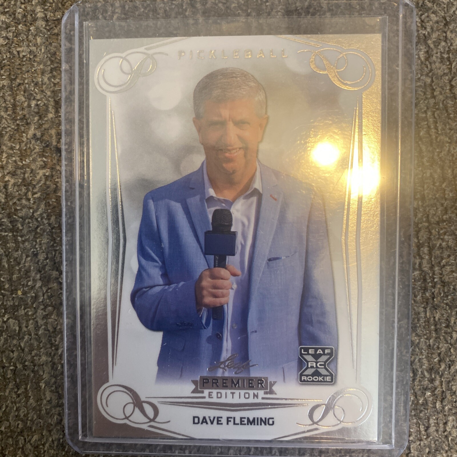 2023 Leaf Premier Edition Pickleball Silver #15 Dave Flemming RC Rookie ...