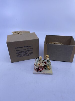 Sebastian Miniatures IN THE CANDY STORE Figurine 1947 - Hand Painted | eBay