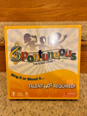 SPONTUNEOUS: Sing It or Shout It- Board Game Brand New Sealed | eBay