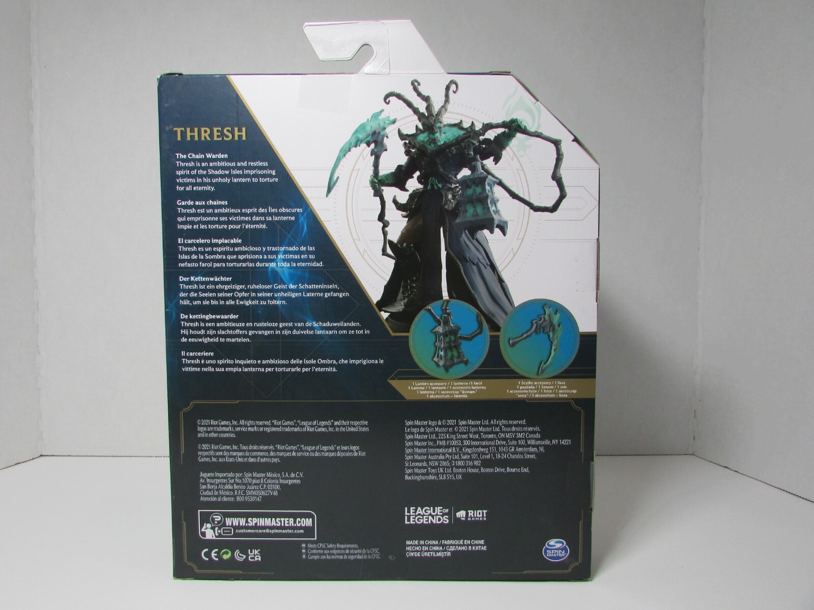 League of Legends 1st Edition Champion Collection THRESH Action Figure ...