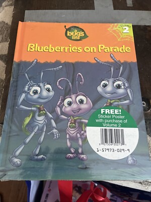 A Bug's Life-Blueberries on Parade Vol 2 (1998) New With Sticker Poster ...