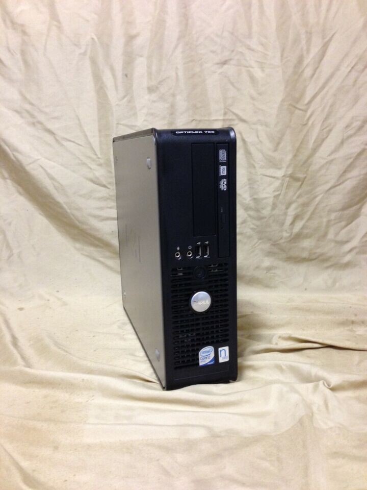 Windows xp Dell Desktop computer Fast duo core 19" Monitor keyboard ...