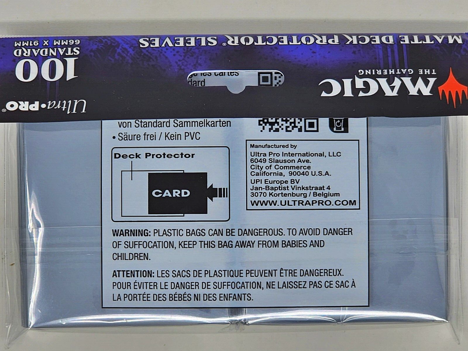 MTG Magic The Gathering Fallout The Wise Mothman Ultra Pro Deck Sleeves ...