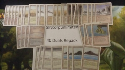 MTG Revised Dual Lands repack (Read Description). Now including foils ...