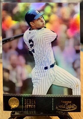 2001 Topps Fusion Gold Label Baseball #26 Derek Jeter New York Yankees ...