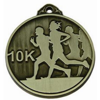 Running Medal Half Marathon 5K 10K Fun Run Gold Award FREE Engraving ...