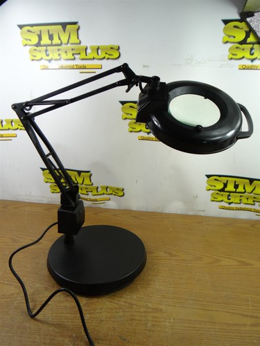 ELECTRIX MAGNIFYING WORK INSPECTION LAMP WITH WEIGHTED BASE | eBay