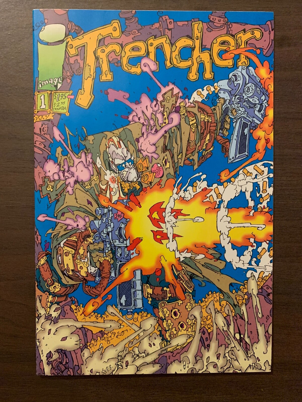 Trencher #1 1993 High Grade 9.6 Image Comic Book CL44-15 | eBay