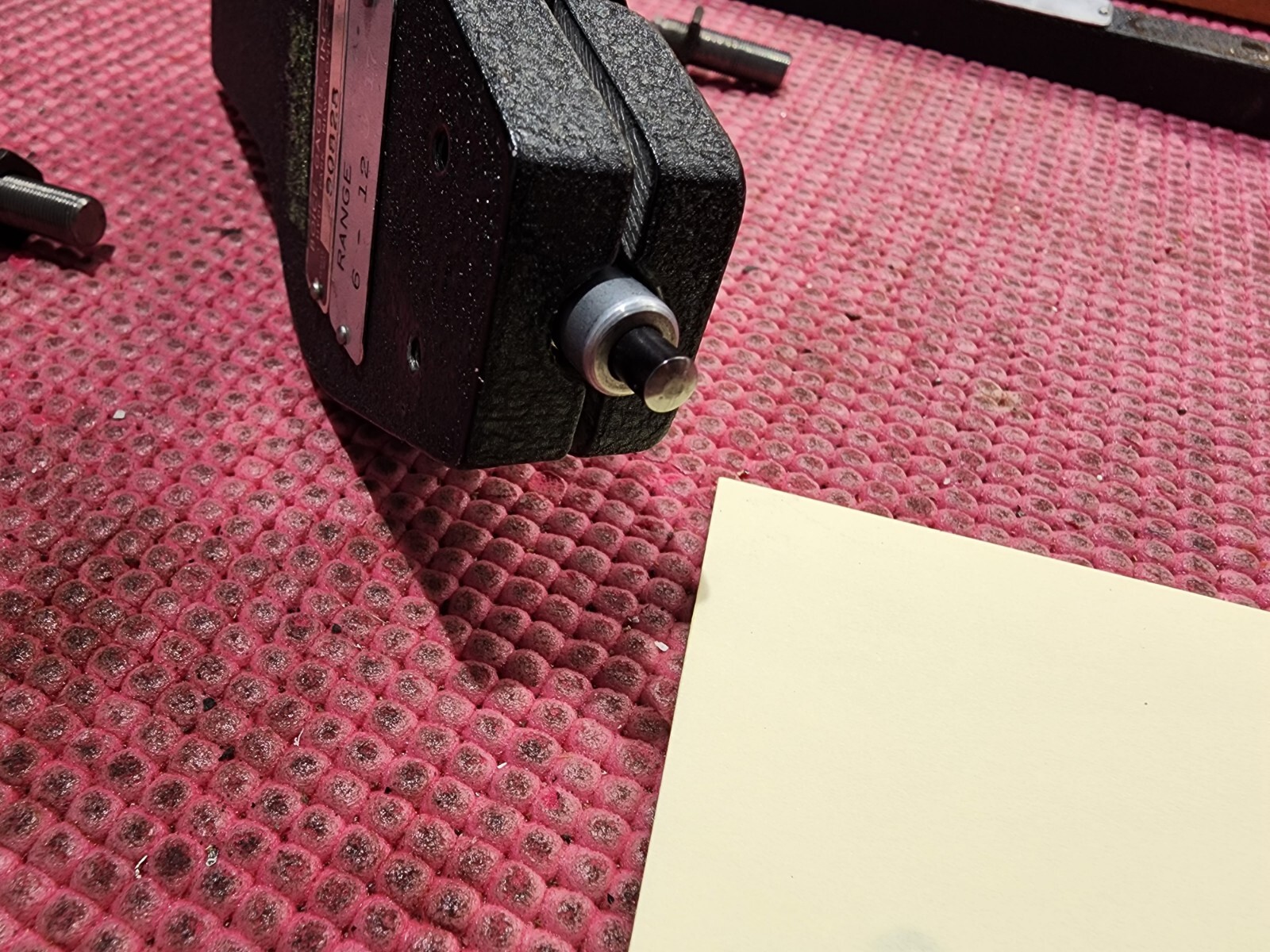 BOICE GAGE Dial Bore gage 6 in To 12.0 in .0005 Grad With Setting Gage ...