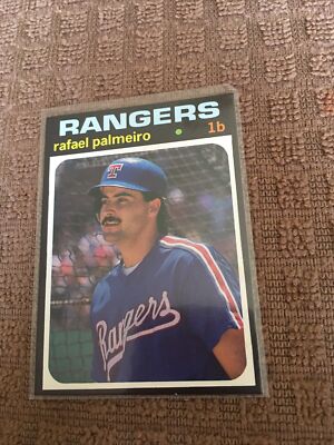 Rafael Palmeiro Texas Rangers 1991 BB Card Price Guide Monthly | eBay