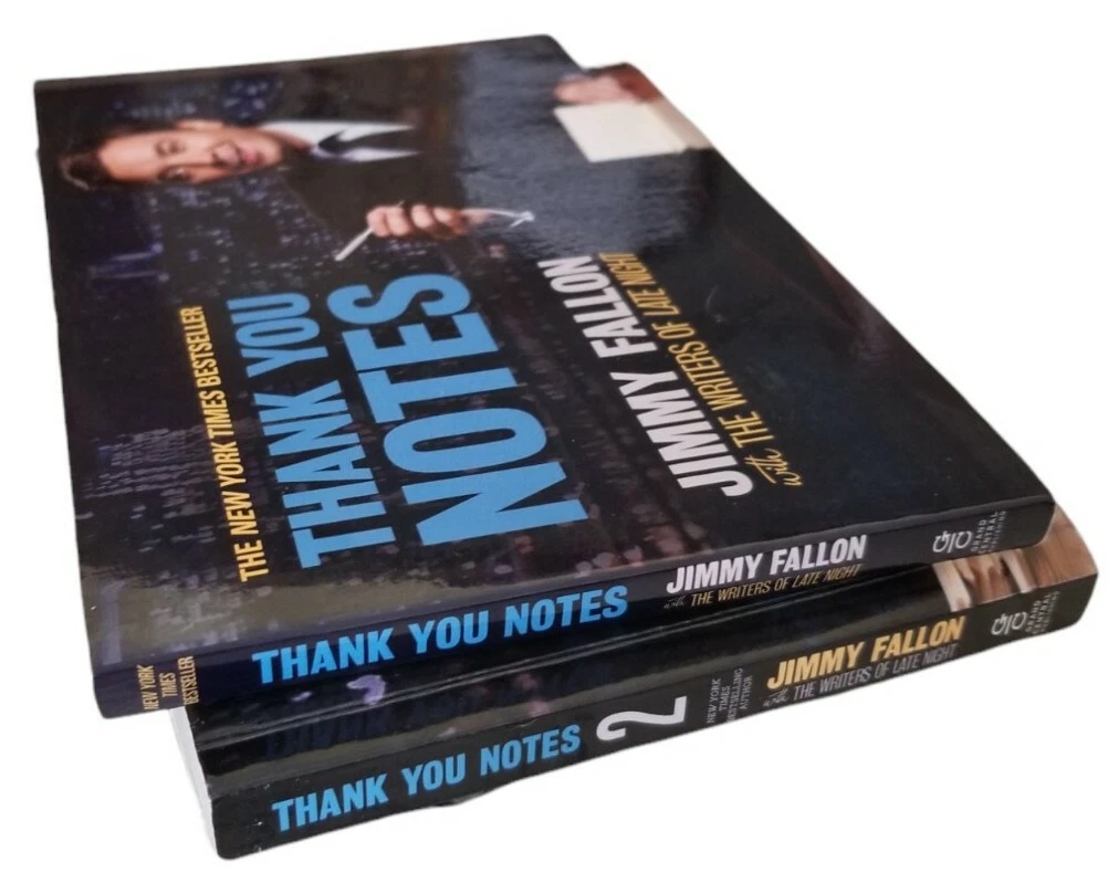Jimmy Fallon Tonight Show Thank You Notes