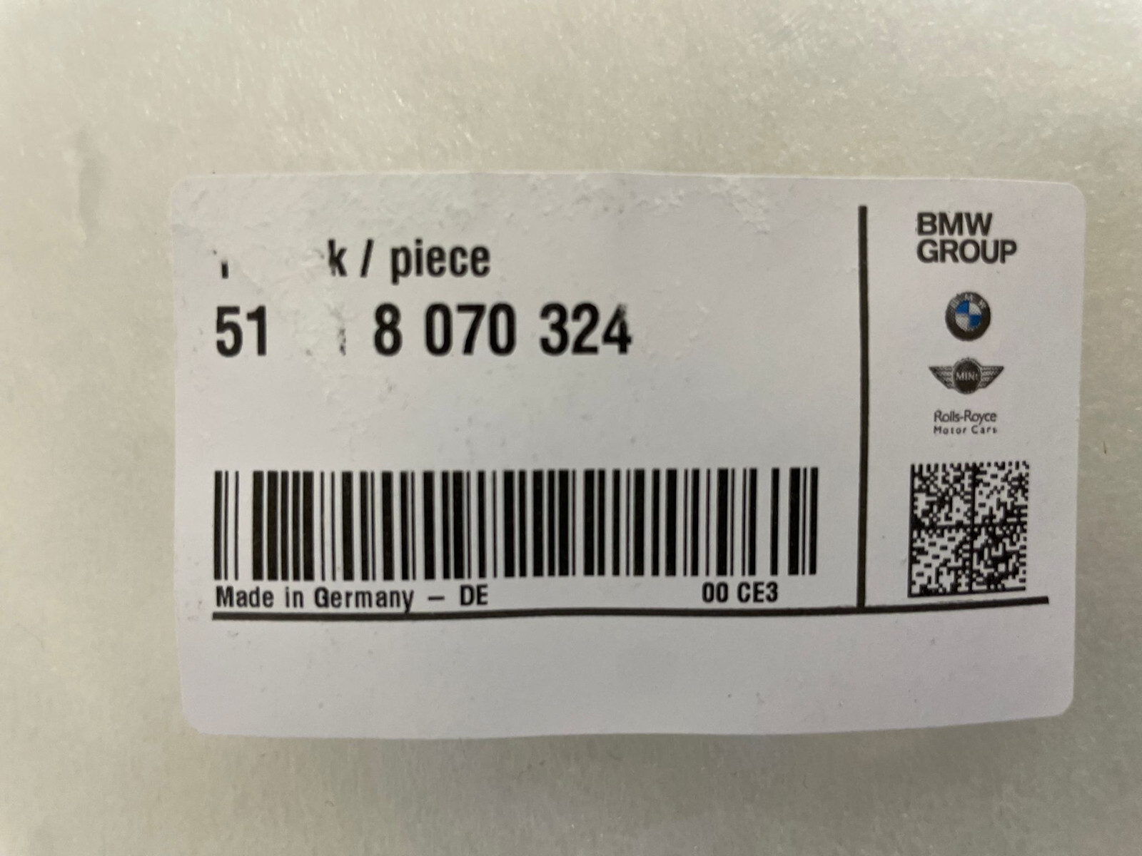 Original BMW 1er F20 F21 LCI Blendenspange rechts 51118070324 | eBay