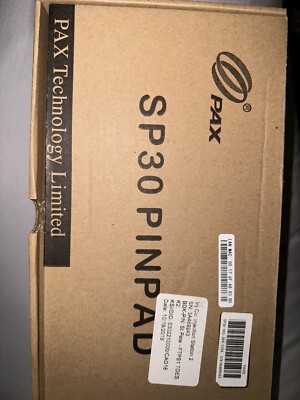 PAX SP30 EMV NFC Integrated PIN-pad Has Rare St Pete Encryption | eBay