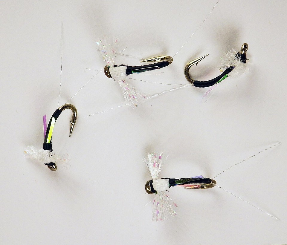 Guide Flies Reef Trico Nymph Emerger Black - Premium Trout Fly Fishing ...