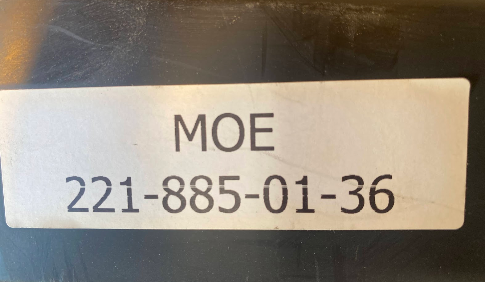 OEM Mercedes-Benz Front Bumper Upper Frame - 221-885-01-36 - Fits MBZ S ...