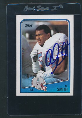 1988 Topps #113 Al Smith Oilers Signed Auto *E2645 | eBay