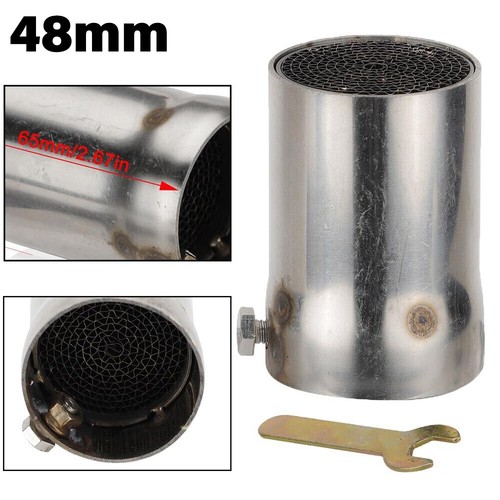48mm Motorcycle Can Insert Baffle DB Killer Silencer For Exhaust ...