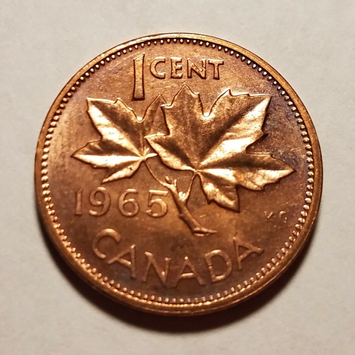 Canadian Penny Front