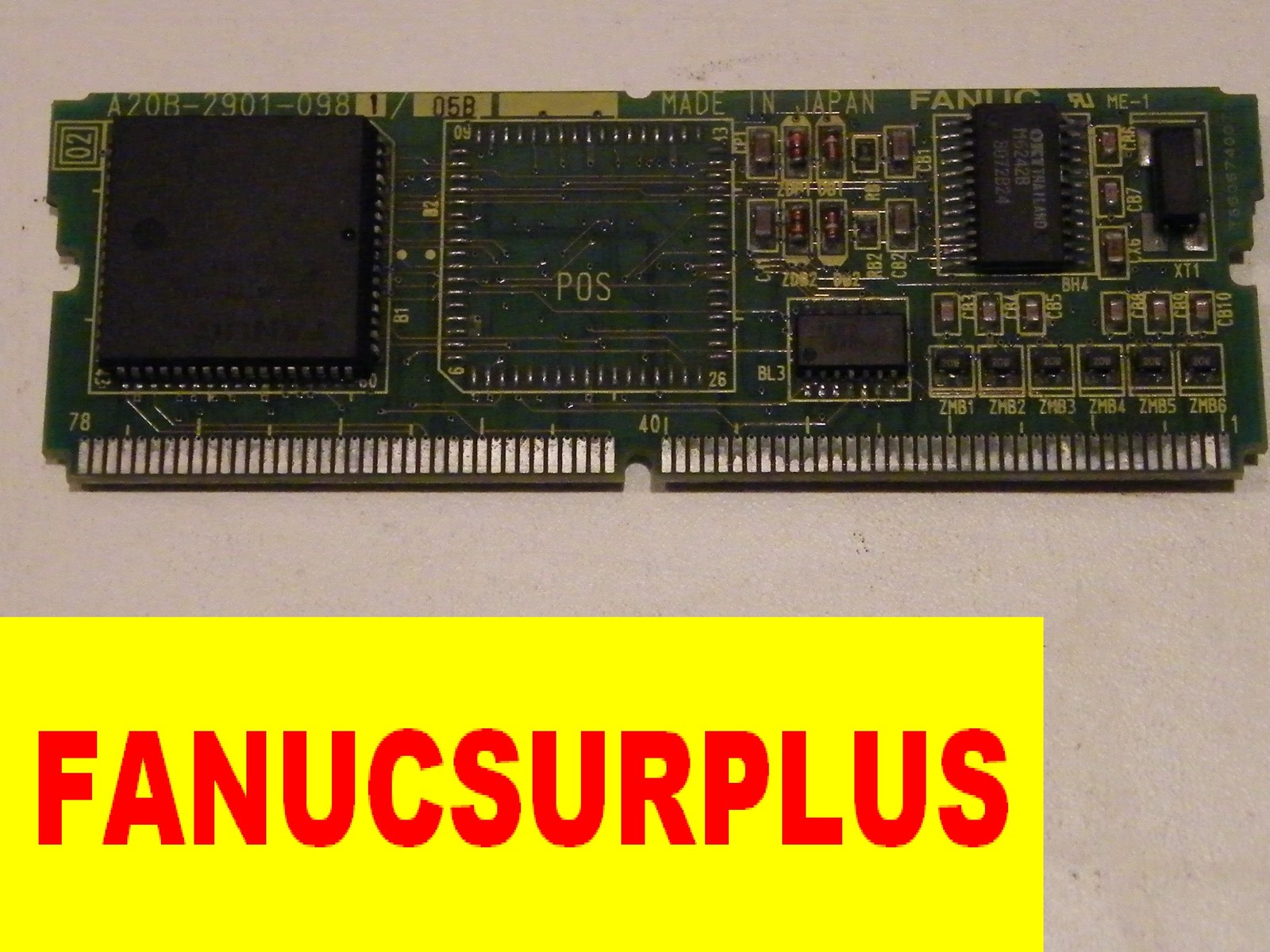 GE FANUC A20B-2901-0981/05B A20B-2901-0981/01A A20B-2901-0981 1 YEAR ...