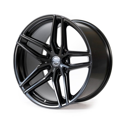 19x9.5 Select Shadow 5x112 35 Satin Black Wheels Rims Set(4) 66.6 Alloy ...