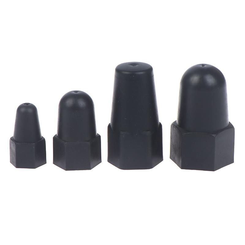10PCS Lengthen Nut Cap Hexagonal Nut M6 M8 M10 M12PE Plastic Nut ...