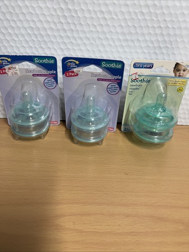 Lot Of 3 The First Years Soothie Newborn Nipple 0 3 Months | eBay