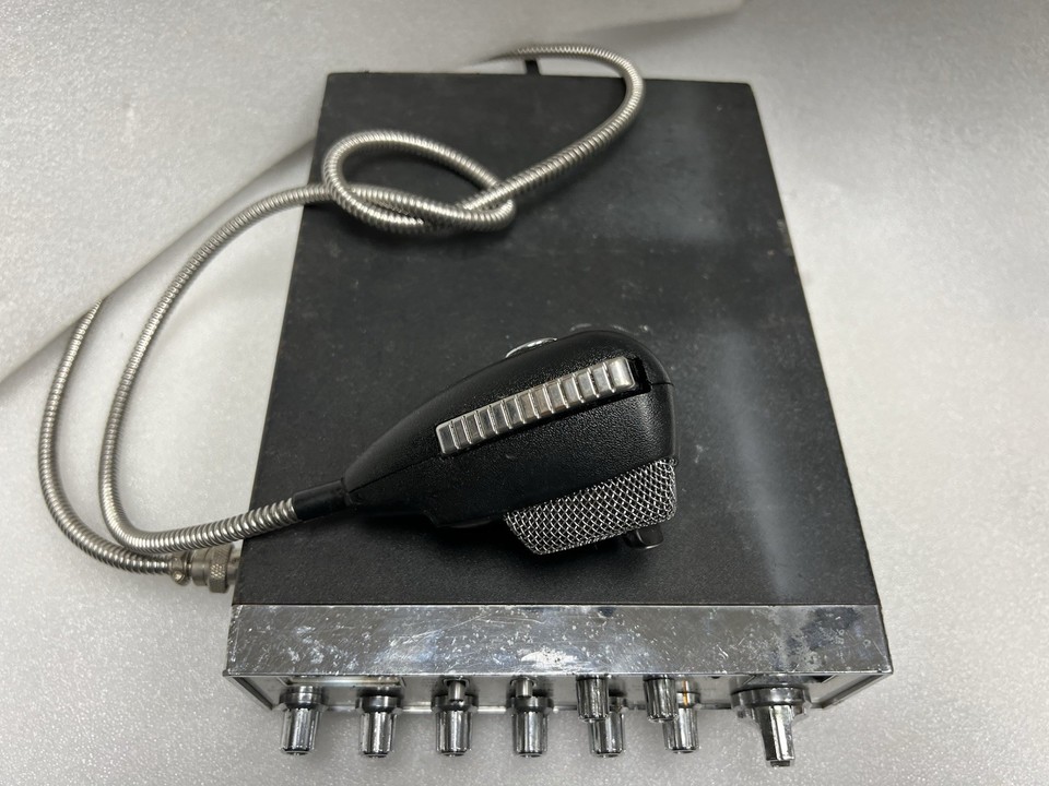 COBRA 138 XLR & ASTATIC 636 CB RADIO PEAKED/TUNED LOUD TALKING FAST ...