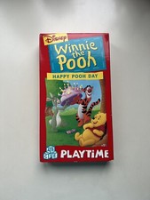 Winnie the Pooh - Pooh Playtime - Happy Pooh Day (VHS, 1996) for sale ...