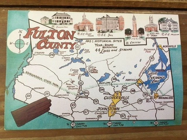Fulton County Ny Map