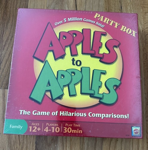 Apples to Apples Game - Party Box Sealed 659390077200| eBay
