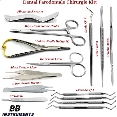ZahnImplantate Chirurgie Periodontal Instruments Set Zahnarzt ...
