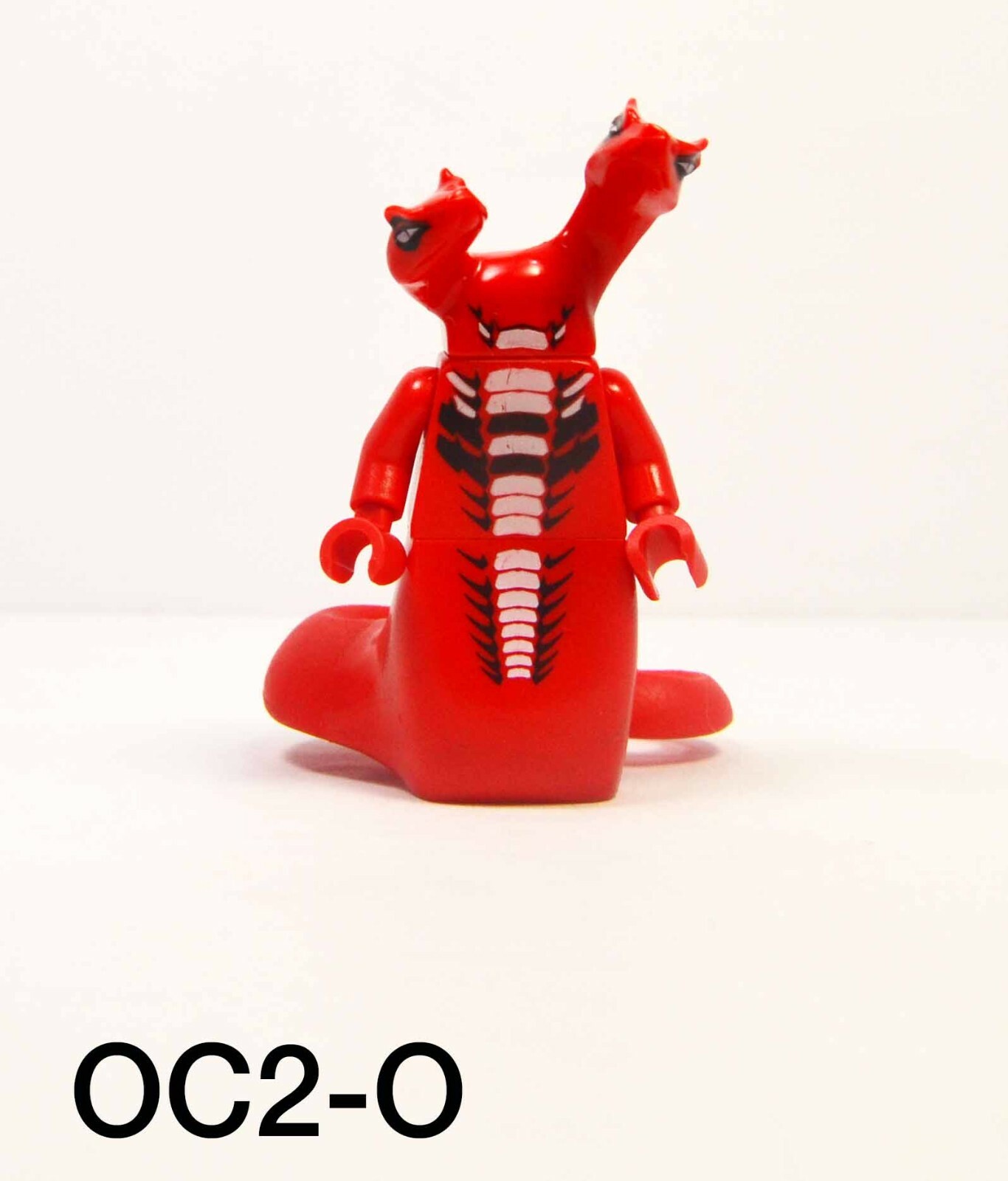 Lego Ninjago Fangtom Minifigure w/ Staff, 2 Headed Snake njo049 9445 ...