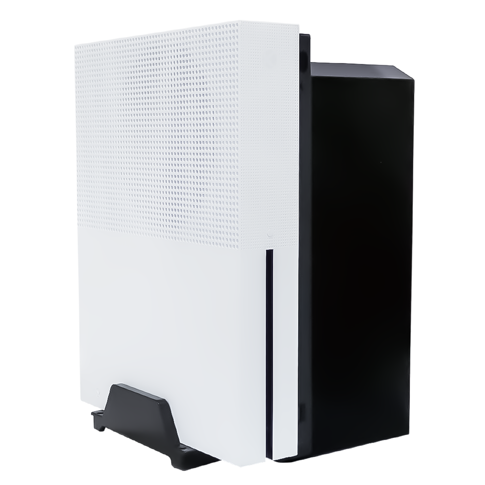 PS4 and Xbox One S Game Storage Tower Vertical Console Stand VR Glasses ...