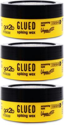 Schwarzkopf Got2b 75ml Glued Spiking Wax | Strong Hold | Hair Styling X ...