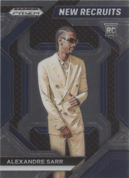 2024-25 Panini Prizm Draft Picks - New Recruits Alexandre Sarr #4 (RC ...