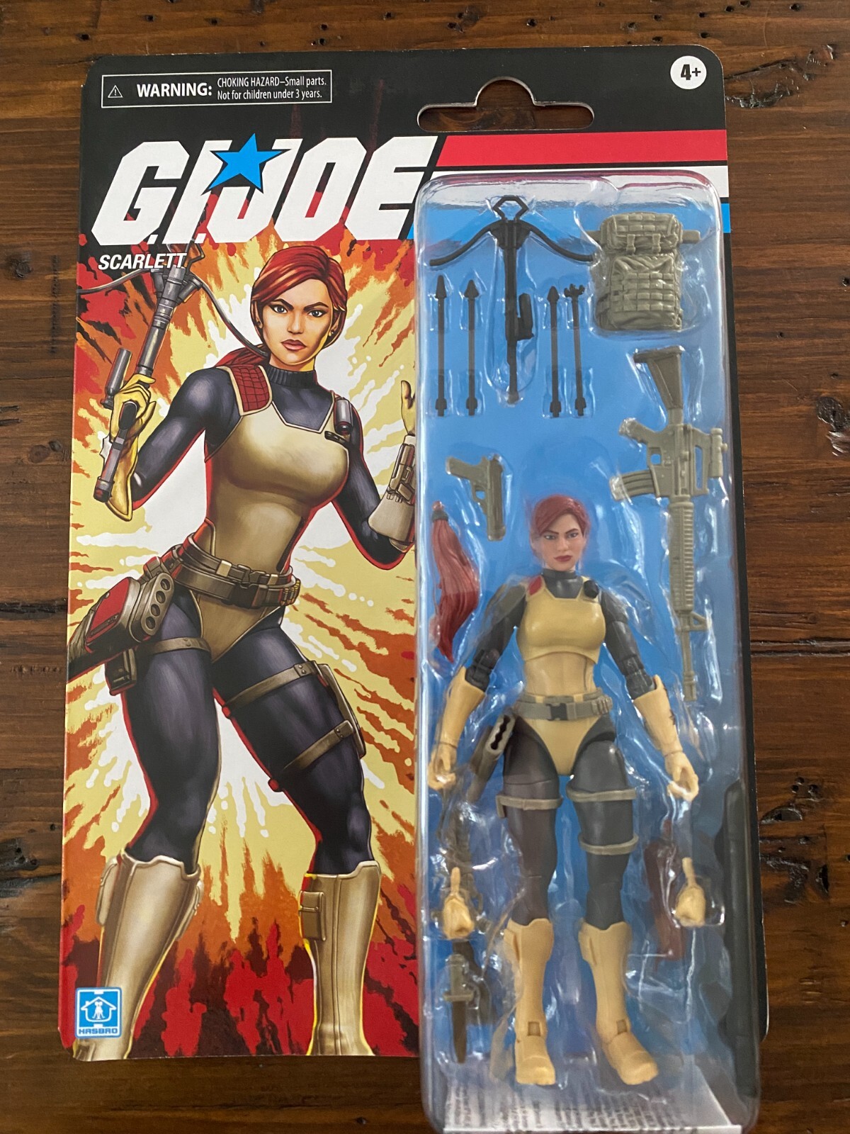 GI JOE 6" RETRO Carded SCARLET Figure MOC | eBay