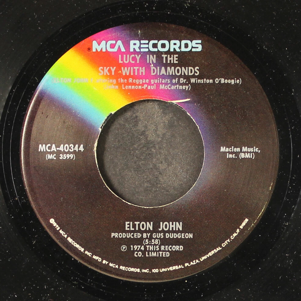 Elton John Lucy In The Sky With Diamonds