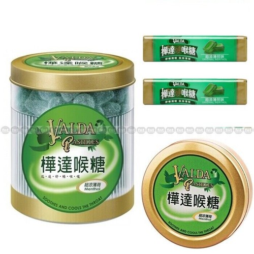 [VALDA] Pastilles Menthol Herb Candy Soothes / Cools the throat ...