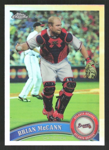 2011 Topps Chrome Brian McCann Refractors #72 Card | eBay