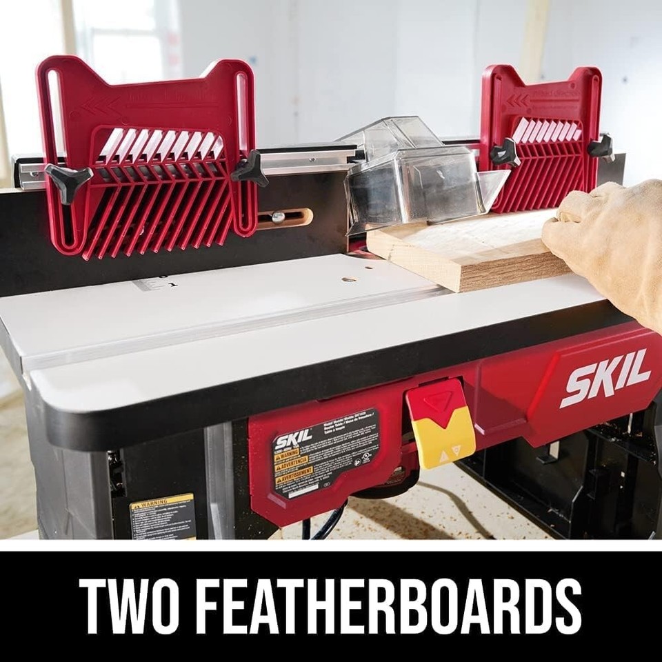 SKIL RT1323-01 Router Table and 10Amp Fixed Base Router Kit | eBay