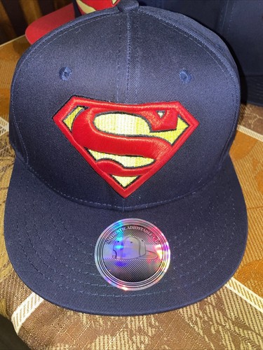 Superman DC Comics Snapback Hat Big Logo | eBay UK