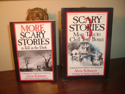 MORE Scary Stories + Scary Stories 3, More Tales to Chill Your Bones ...