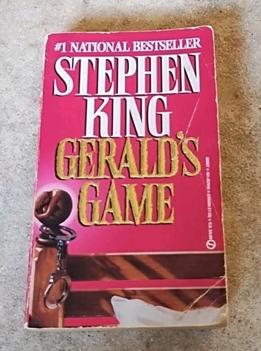 "Gerald’s Game by Stephen King (First Signet Paperback, 1993) - Horror ...