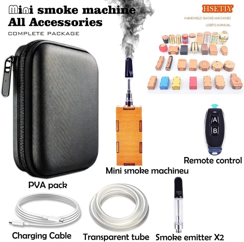 Mini Handheld Smoke Machine for Photography Scenes - Portable Fog ...