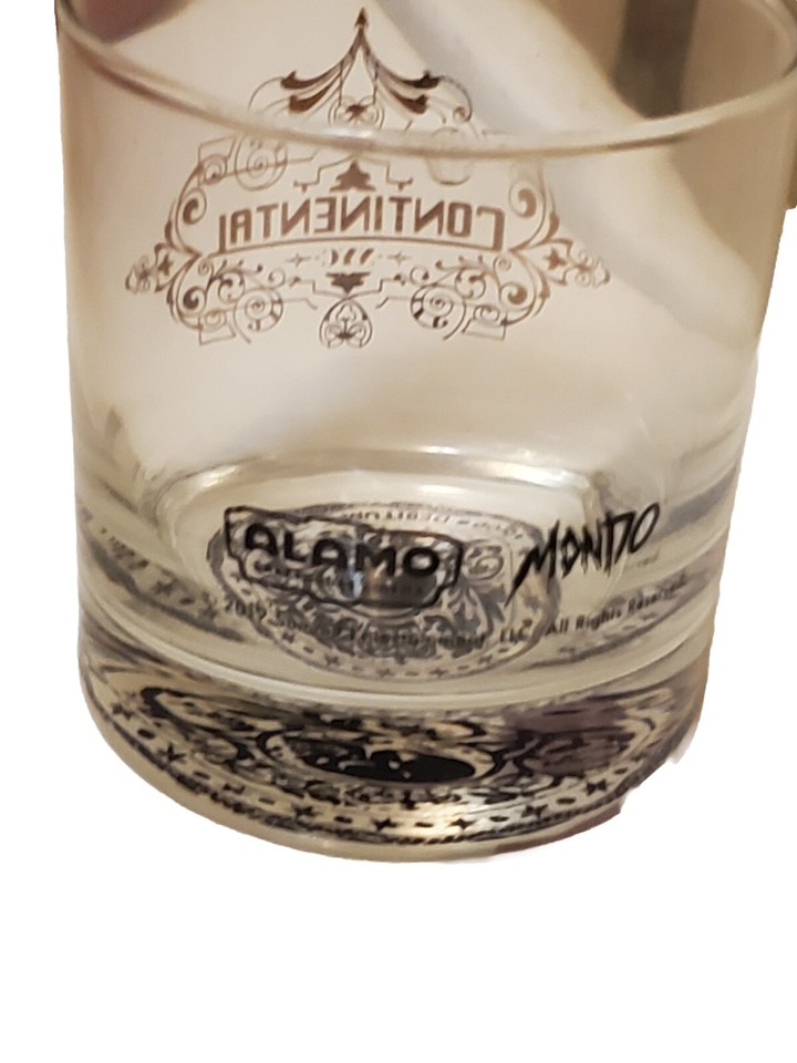 John Wick 3 Parabellum New Whiskey Glass Alamo Drafthouse Mondo Keanu ...