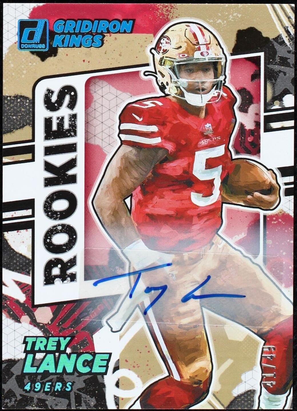 2021 Panini Donruss - Rookie Gridiron Kings Trey Lance #RGK-TLA ...